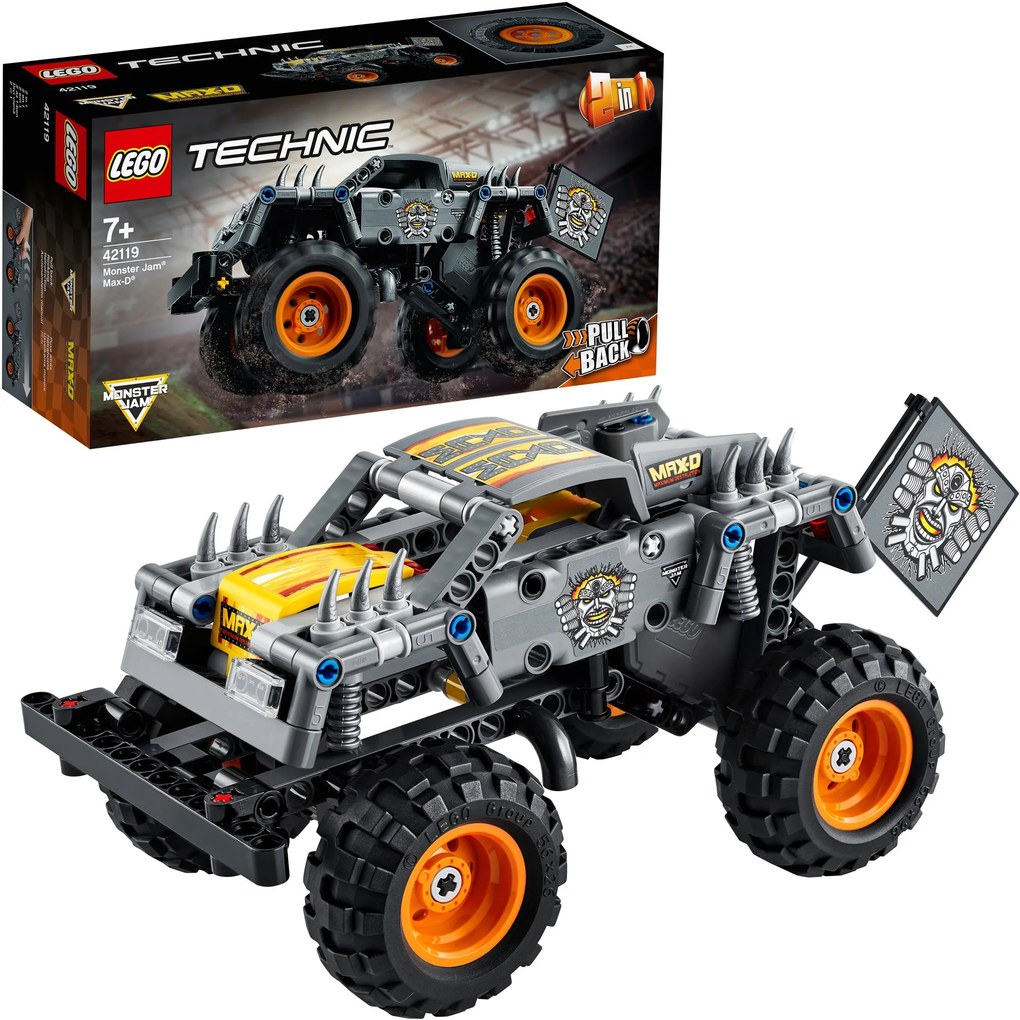 Lego stavebnice lego technic 42119 monster jam max-d