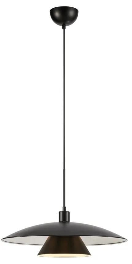 Černé závěsné svítidlo s kovovým stínidlem ø 50 cm Millinge – Markslöjd