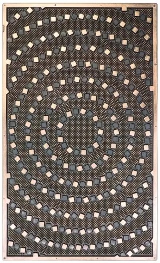 B-line, Rohožka guma Spirála - na ven i na doma, 45x75, hnědá