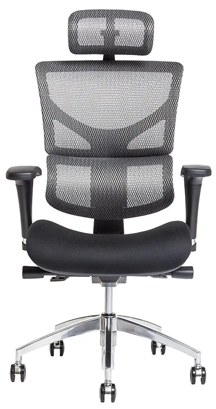 Office Pro Kancelářská ergonomická židle Office Pro MEROPE SP — více barev, nosnost 135 kg Černá