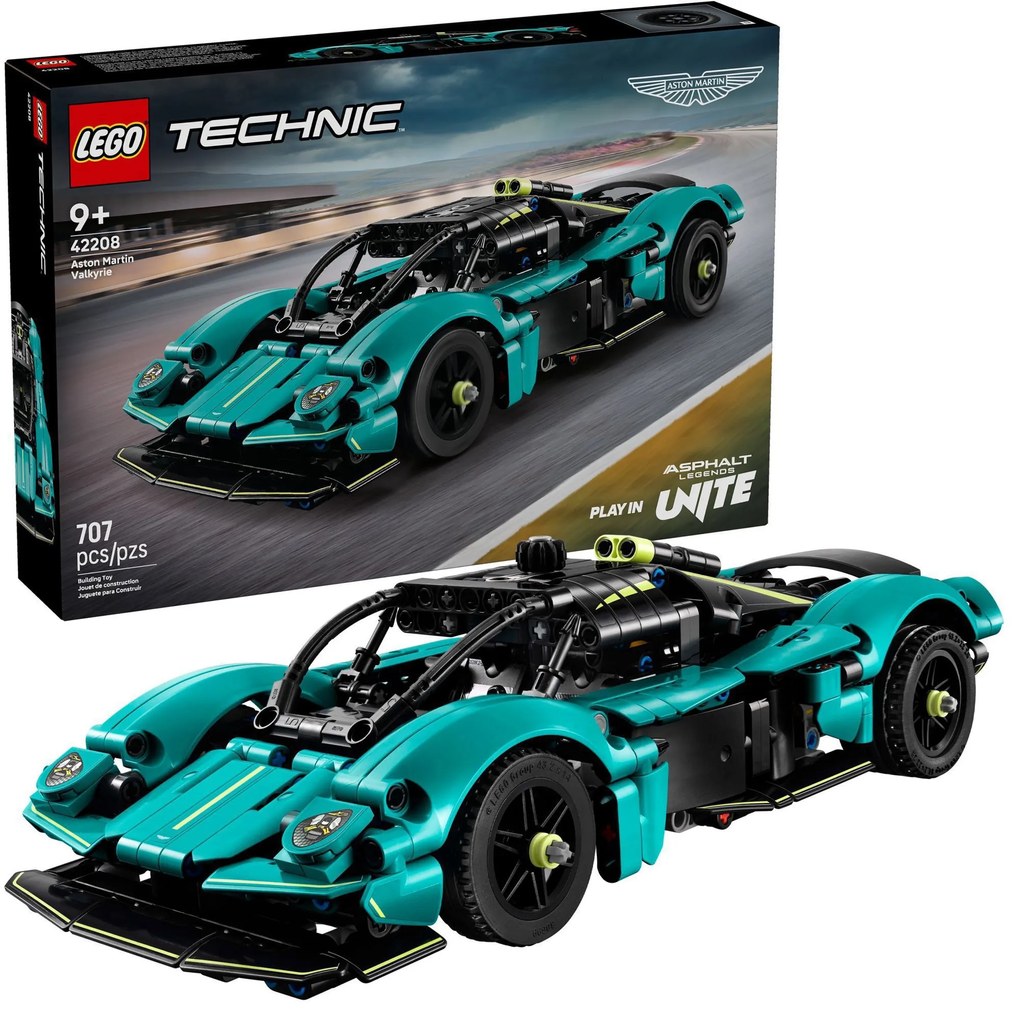Lego technic 42208 aston martin valkyrie 5702017816319