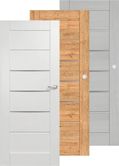 Interiérové dveře vasco doors PRIMO model 5 Průchozí rozměr: 70 x 197 cm, Orientace dveří: Levé dveře, Dekor: Dub skandinávský