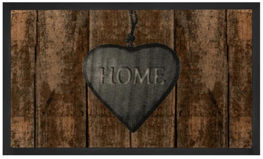 Hans Home | Protiskluzová rohožka Printy 103789 Brown Grey