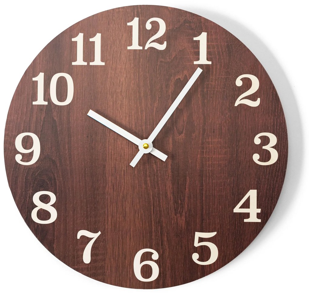 Dřevěné nástěnné hodiny MTZL20201