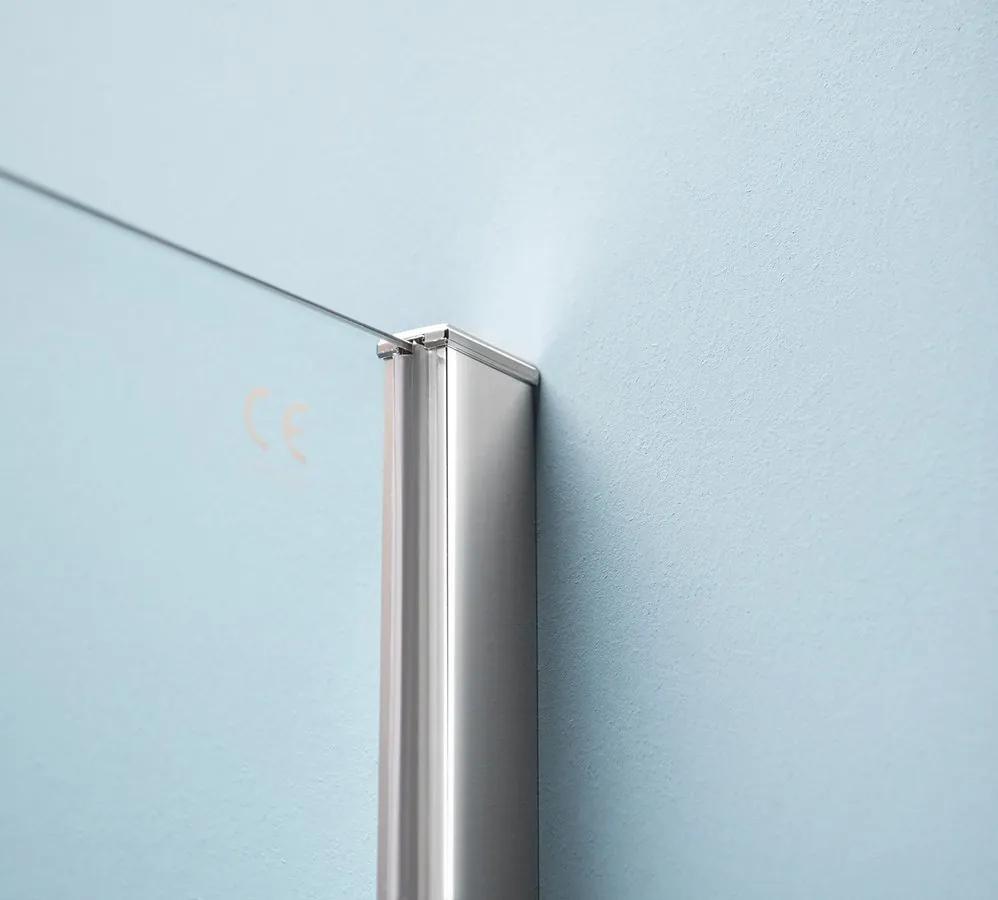 Polysan, EASY LINE sprchová boční stěna 800mm, čiré sklo, EL3215