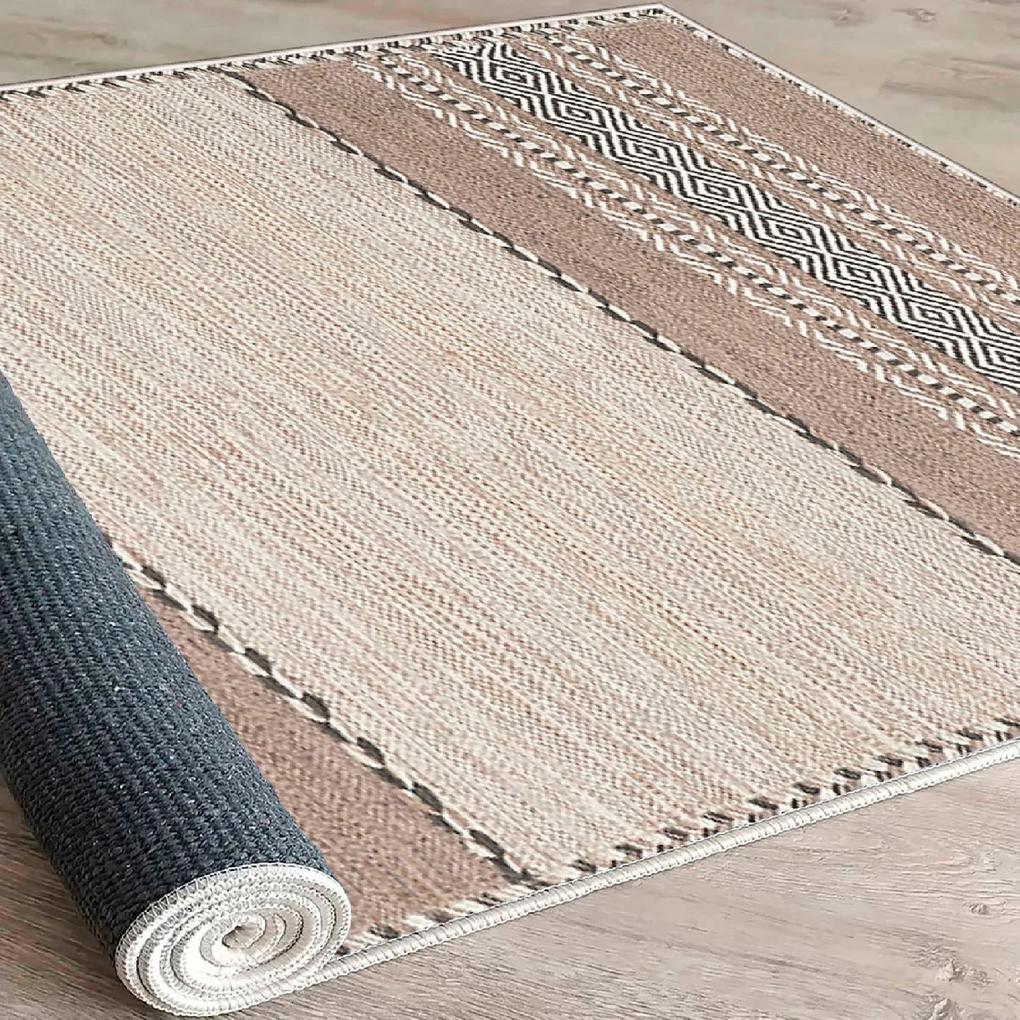 Conceptum Hypnose Kusový koberec WOOSONIL133, Béžová Rozměr koberce: 120 x 180 cm