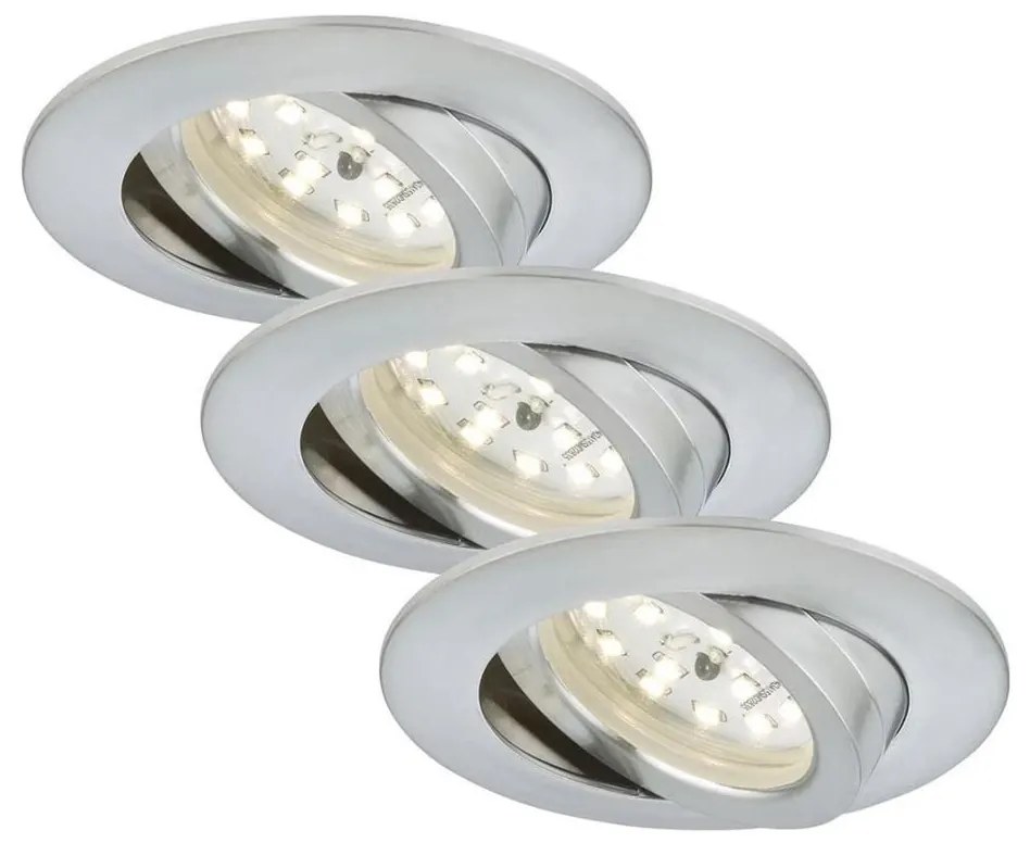 Briloner 7209-039 - SADA 3x LED Koup podhledové svítidlo ATTACH LED/5W/230V IP23
