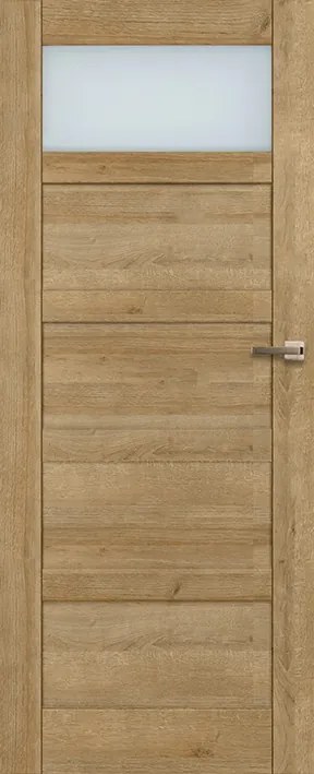 Interiérové dveře vasco doors BRAGA model 2 Průchozí rozměr: 70 x 197 cm, Orientace dveří: Levé dveře, Dekor: Dub šedý