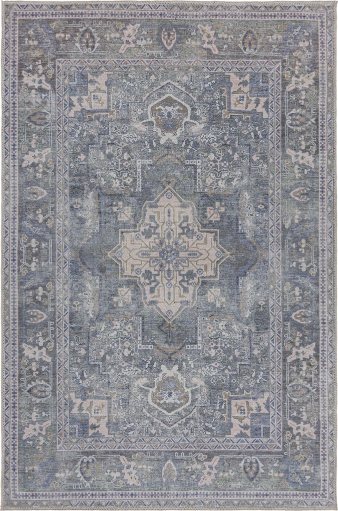 Kusový koberec Hebden Windsor Green, 80x150, zelená, obývacia izba, Flair Rugs