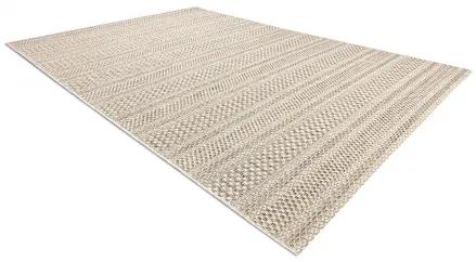 koberec SISAL BOHO 46209651 Pruhy béžový velikost 120x170 cm | krásné koberce cz