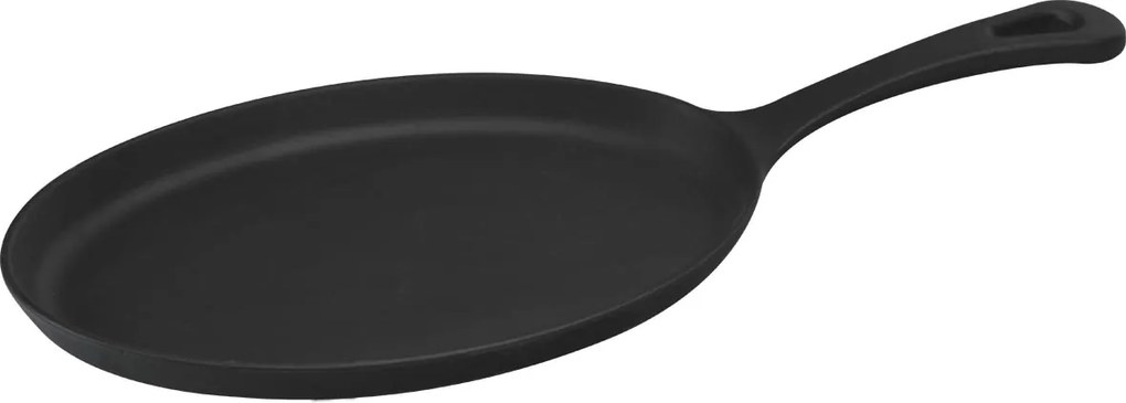 Pánev Fajita 17 x 23 cm litinová oválná černá, LAVA