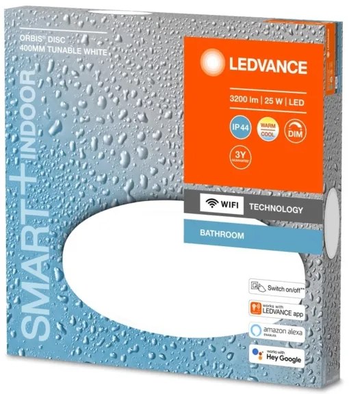 Ledvance - LED Stmívatelné koupelnové svítidlo DISC LED/25W/230V Wi-Fi IP44