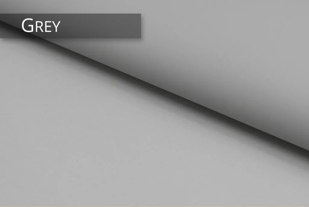 Dekodum Zatemňovací roleta v hnědé kazetě, barva látky Grey Šířka (cm): 110, Výška (cm): Balkonová (do 200 cm), Strana mechanismu: Levá