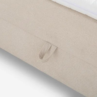Postel boxspring světle béžová LILIAN 160x200 cm