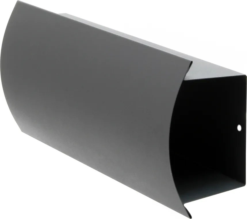 Poštovní schránka Wiltec – 320 × 80 × 140 mm, antracitová (60176)