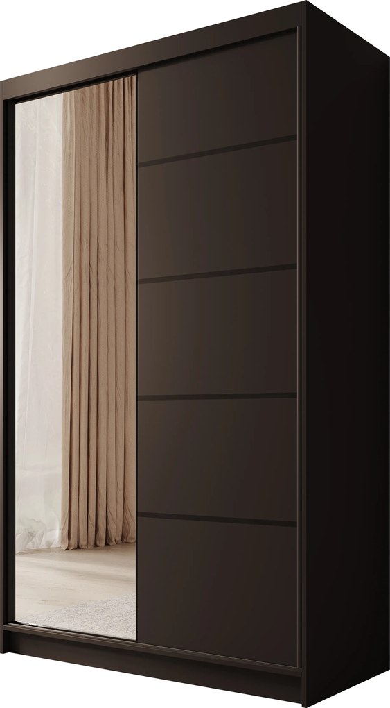 ADRK Furniture Posuvná skříň Castello 120 SW-CAS-120-BB