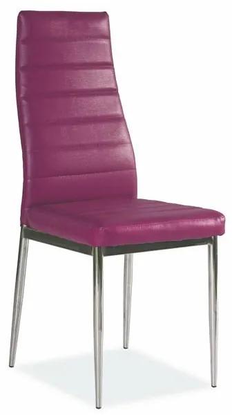 Casarredo Jídelní čalouněná židle H-261 fialová