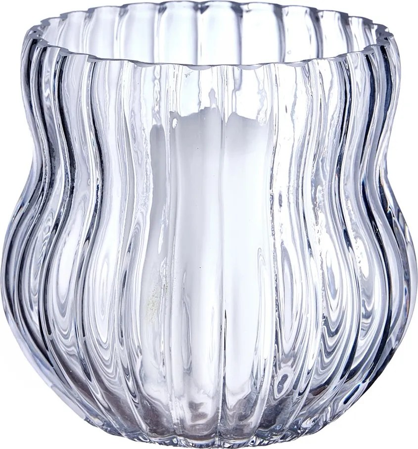 PEARL Lucerna skleněná 14 cm - čirá