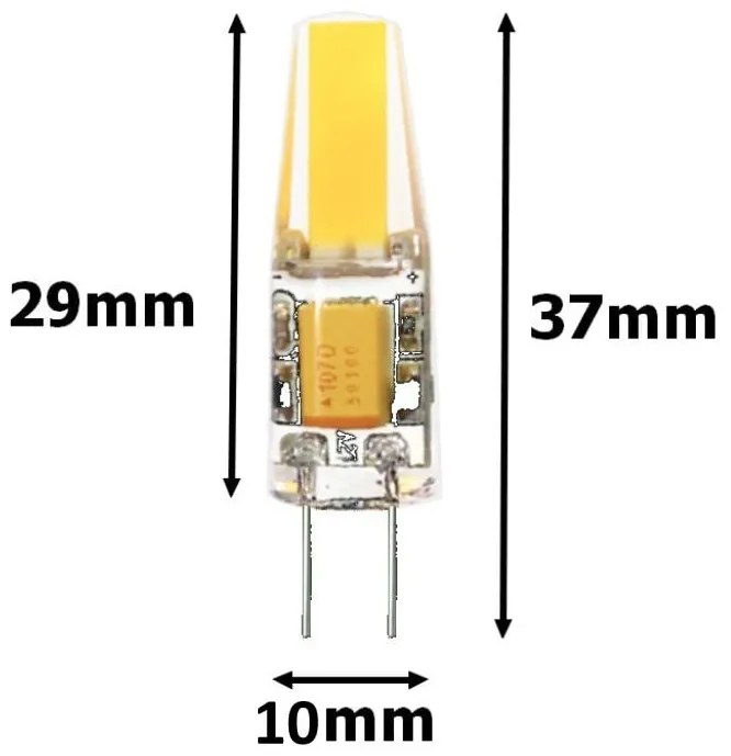 T-Led LED žárovka G4 COB3W Teplá bílá