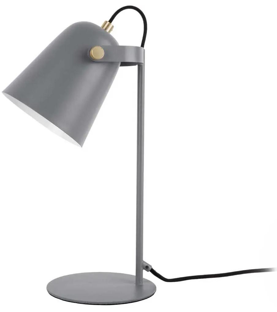 Stolní lampa Steady šedá 12,5 x 36 cm
