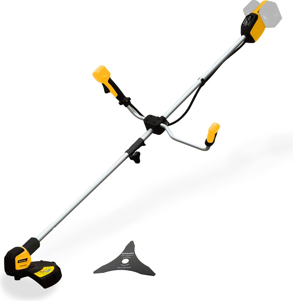 Riwall PRO RABC 2620i 2x20V - akumulátorový křovinořez (bez akumulátoru a nabíječky)