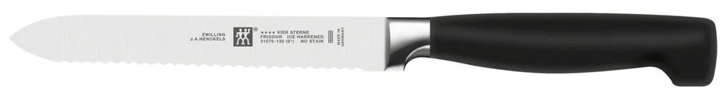 Zwilling Four Star samoostřící blok s noži 7 ks, antracitový, 35148-507