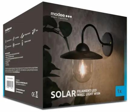 Modee LED solární nástěnné svítidlo ML-WS104