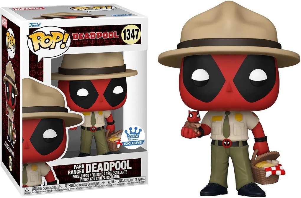 Funko pop! marvel park ranger deadpool 1347