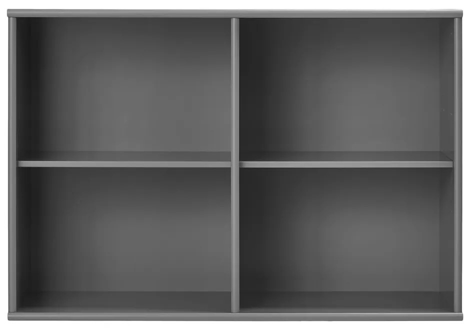 Antracitová závěsná knihovna 89x61 cm Mistral – Hammel Furniture