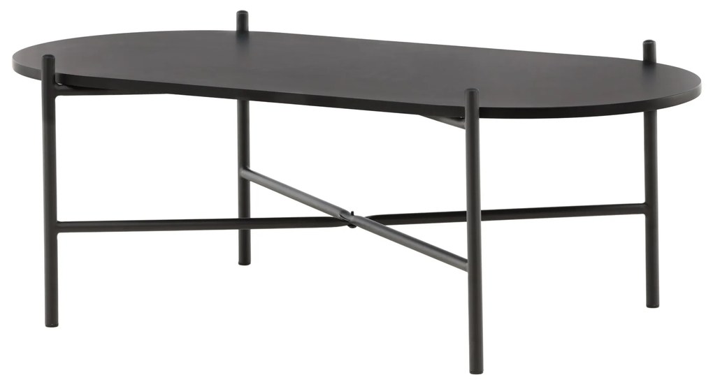 Konferenční stolek Pueblo, černý, 60x120