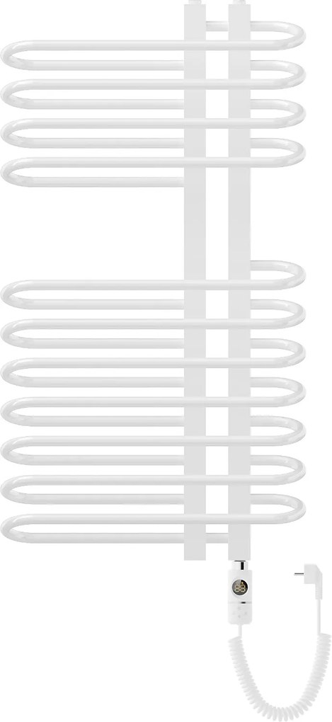 Mexen Ops, elektrické topné těleso 1000x550 mm + topné těleso 600 W, bílá, W122-1000-550-2600-20