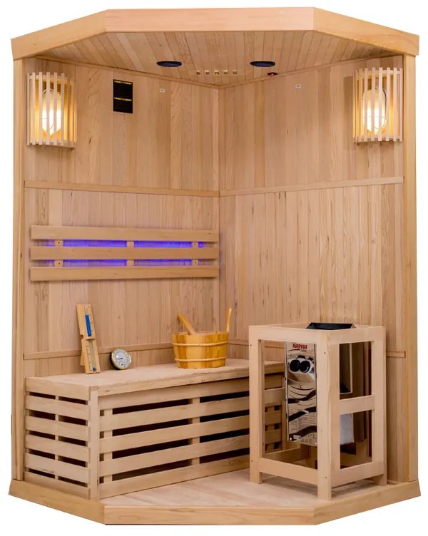BPS-koupelny Finská sauna Relax HYD-3135 120x120, 1-2 osoby