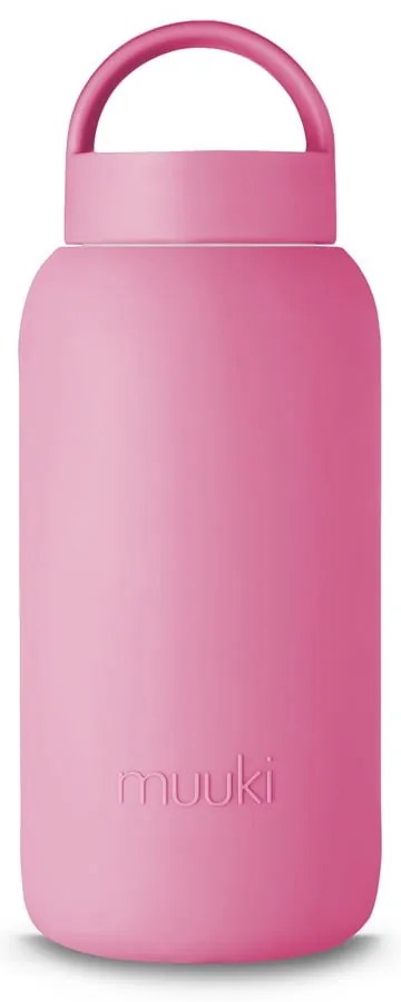 Růžová cestovní lahev 500 ml Flamingo Pink – Muuki