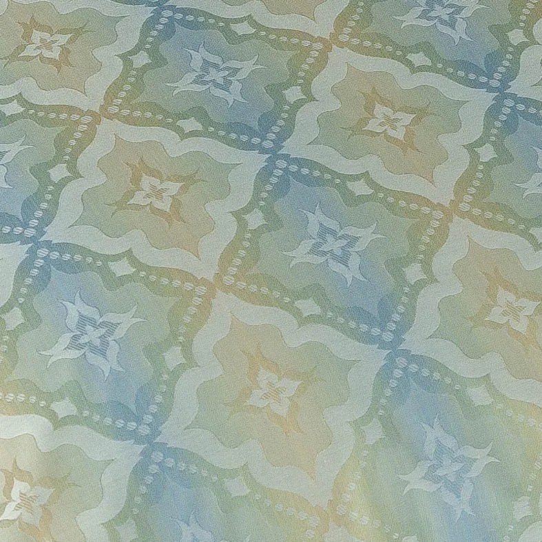 Povlečení Veba DIAMANT Ledový květ modrá Velikost: 140x200 cm + 70x90 cm