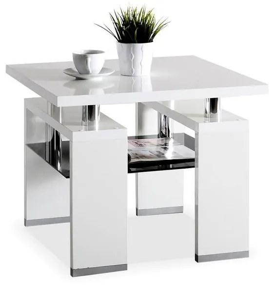 Medo Konferenční stolek DIANA C 60 bílý