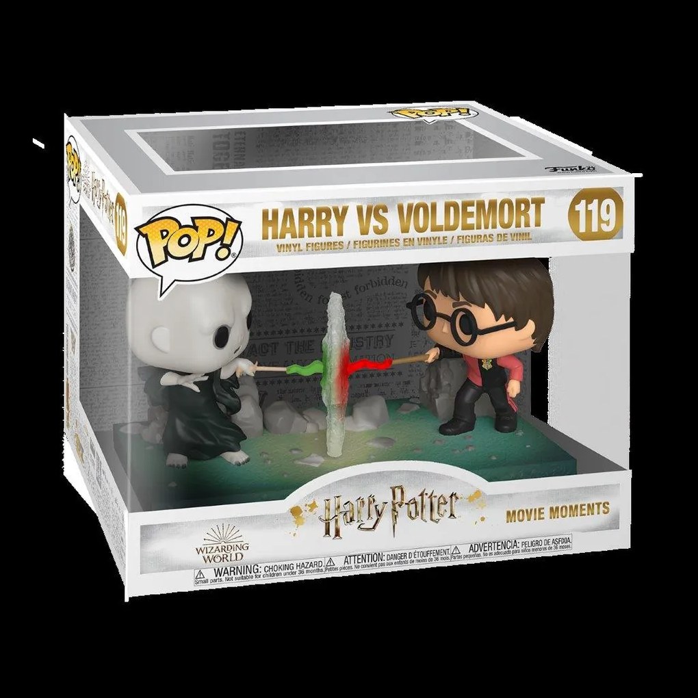 Funko pop moment: harry potter s10 - harry vs. voldemort