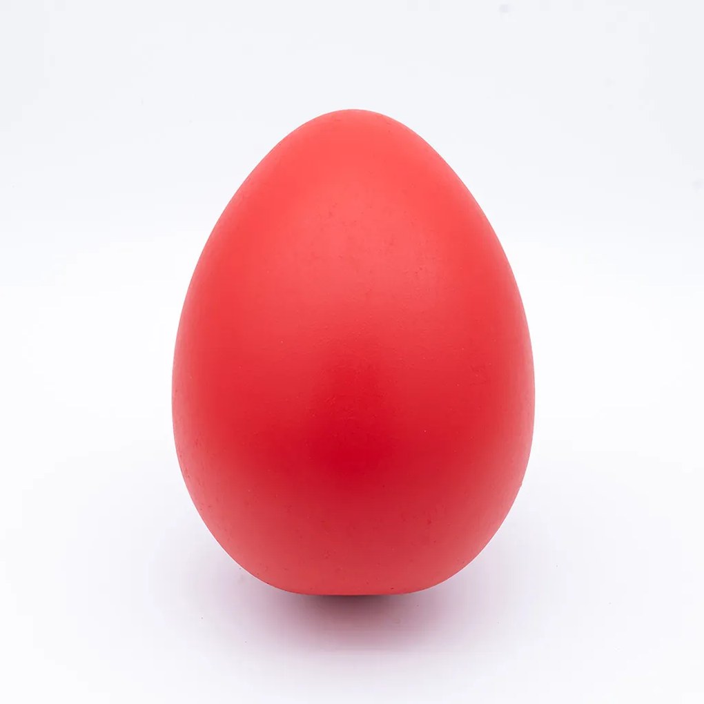 Velikonoční dekorace vajíčko, 30 cm, červené, plast, venkovní