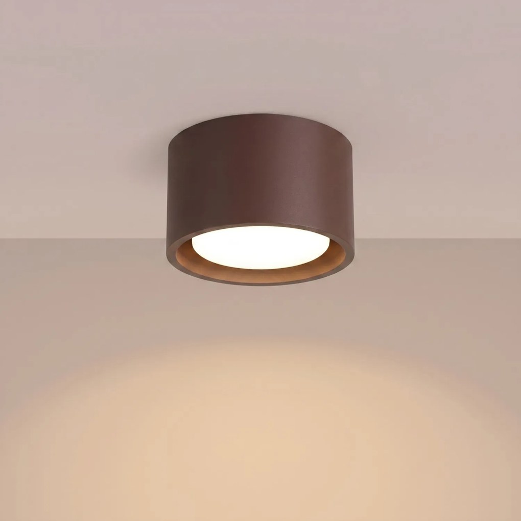 Sollux Lighting Stropní svítidlo MODO 1 hnědé GX53