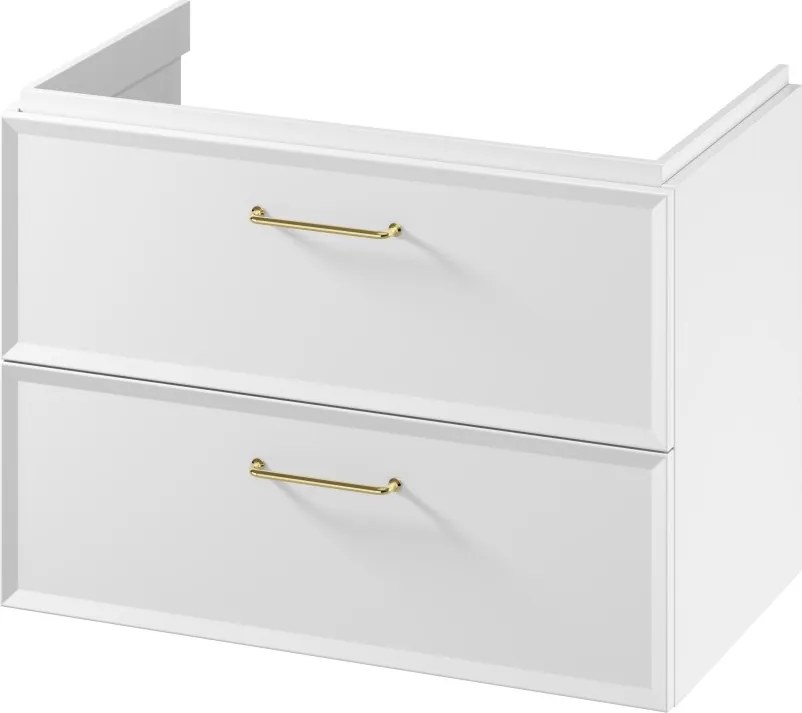 Cersanit Mille, umyvadlová skříňka 794x446x551 mm, bílá matná, S1021-004