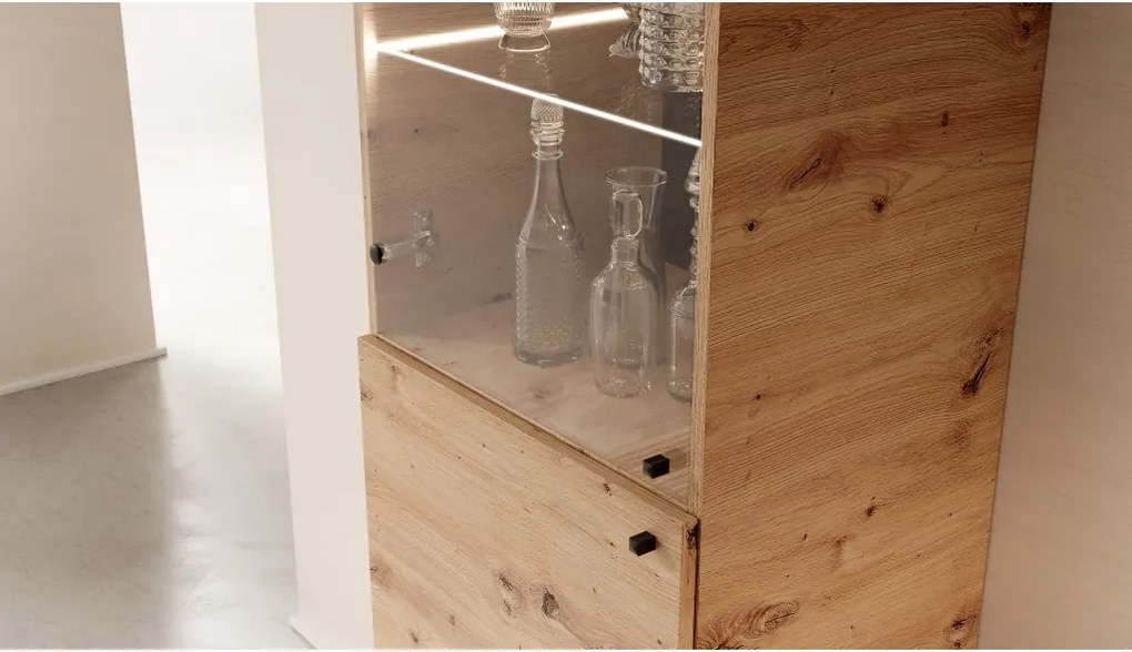 ADRK Furniture Vitrína Evi II
