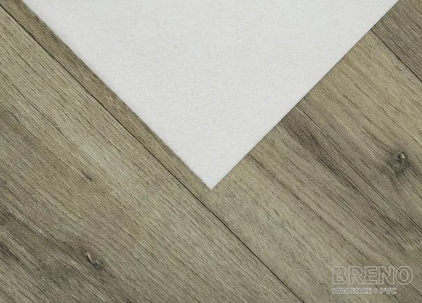 Breno PVC QUATROTEX Sorbonne 584 - tmavé dřevo, šíře 200 cm