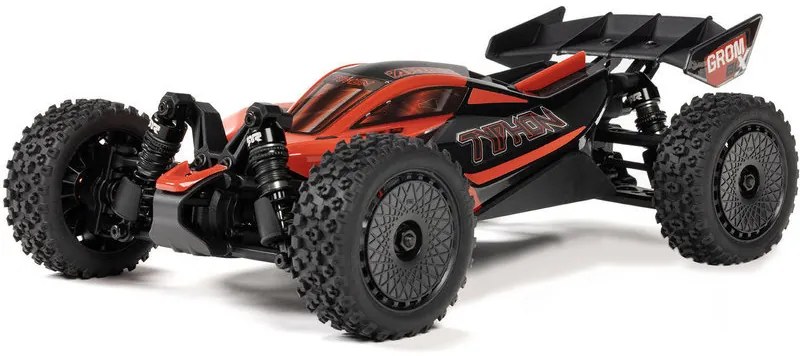 Arrma typhon grom 223s blx 1:18 4wd rtr červené