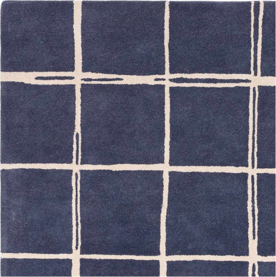 Modrý ručně tkaný vlněný koberec 160x230 cm – Asiatic Carpets