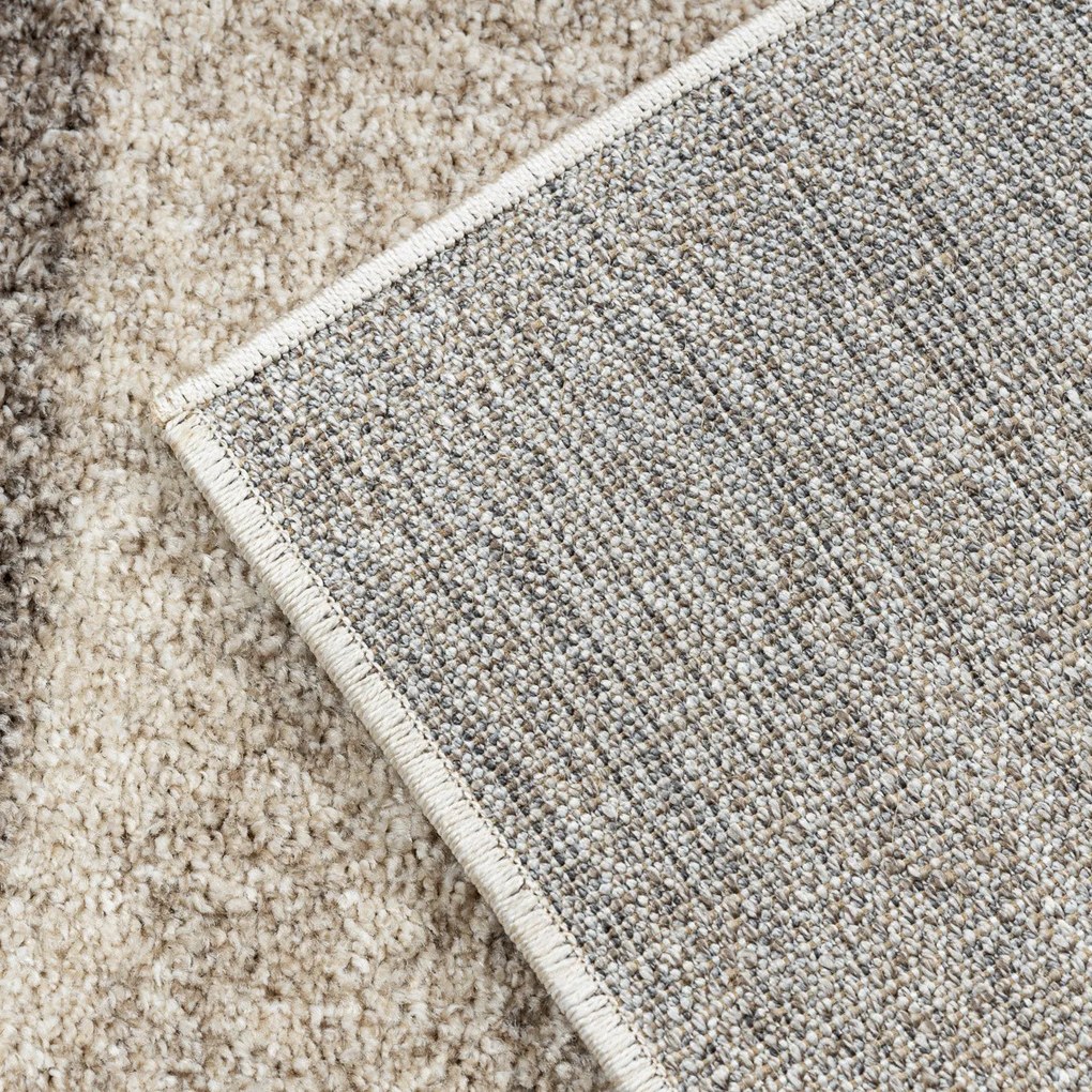 Dywany Łuszczów, Kusový koberec Fusion 1617 beige/cream, 80x150, béžová, kancelář