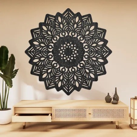 Dřevěná mandala na zeď - Elegantní nástěnná dekorace | SENTOP PR0319-B-akcia20