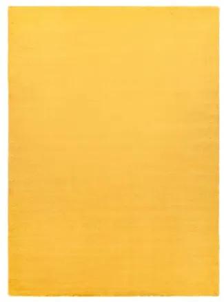 koberec BUNNY, zlatá, imitace králíčí kožešiny velikost 140x190 cm | krásné koberce cz