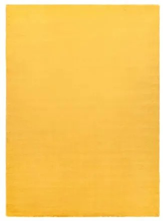 koberec BUNNY, zlatá, imitace králíčí kožešiny velikost 180x270 cm | krásné koberce cz