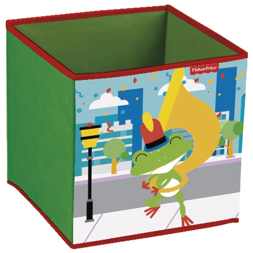 Arditex Úložný box na hračky Fisher Price - Žába