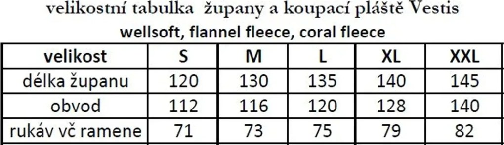 Dámský župan ALTA broskvový hřejivý 21 43 3207 - XL
