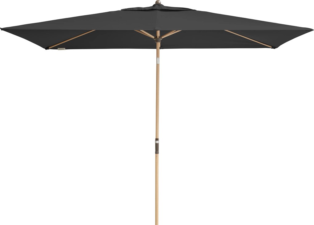 Doppler ALU WOOD zahradní slunečník 300 x 200 cm antracit